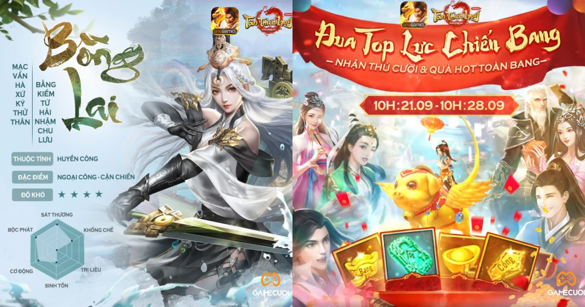 Đệ Tử Phái Bồng Lai Và Loạt Tuyệt Kỹ “Kinh Thiên Động Địa” Giới Võ Học Tân Thiên Long Mobile ...