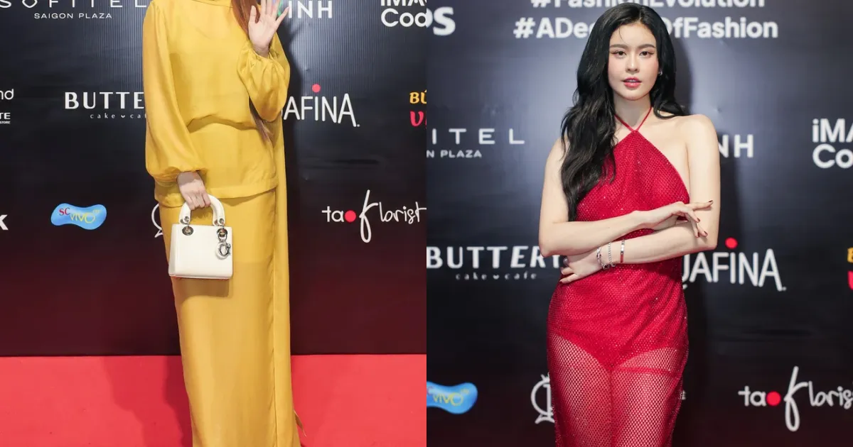 Dàn sao hội ngộ tại thảm đỏ thời trang: Nhã Phương sang chảnh, đọ sắc cùng Kaity Nguyễn, Hàn ...