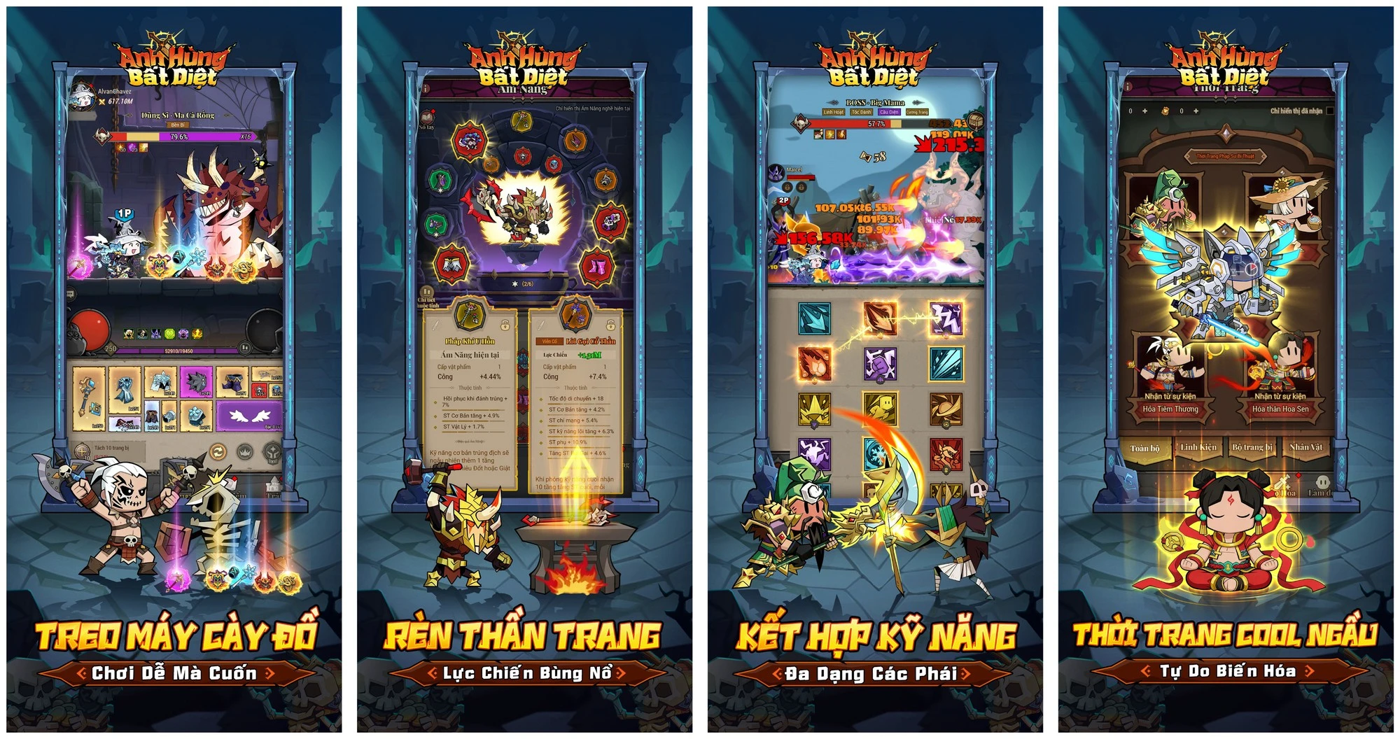 Game idle cày đồ RPG Anh Hùng Bất Diệt sắp ra mắt tại Việt Nam, Mạc Văn ...