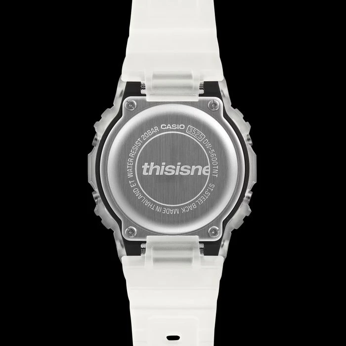 Casio G-Shock DW-5600 x thisisneverthat: Bản giao hưởng của nhựa trong ...